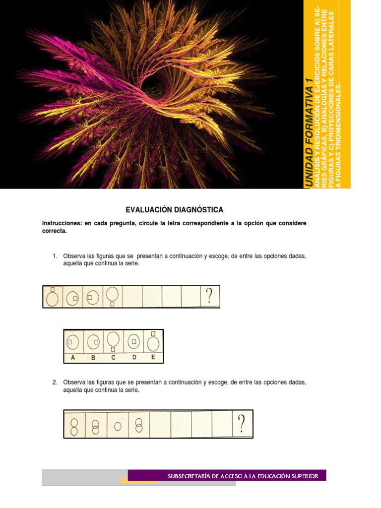 Ejercicios Razonamiento Abstracto | PDF