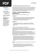 SIAC-Model Arbitration Clause | PDF