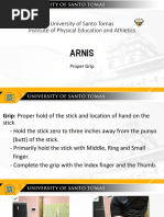 Basic Skills in Arnis | PDF | Foot