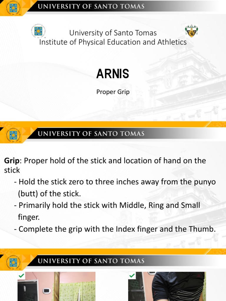 01 Arnis Proper Grip | PDF