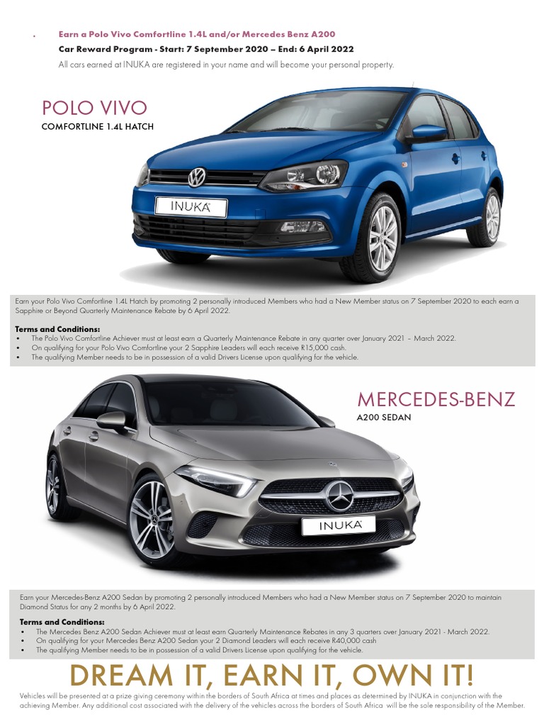 INUKA - Car Reward Program | PDF | Finance & Money Management