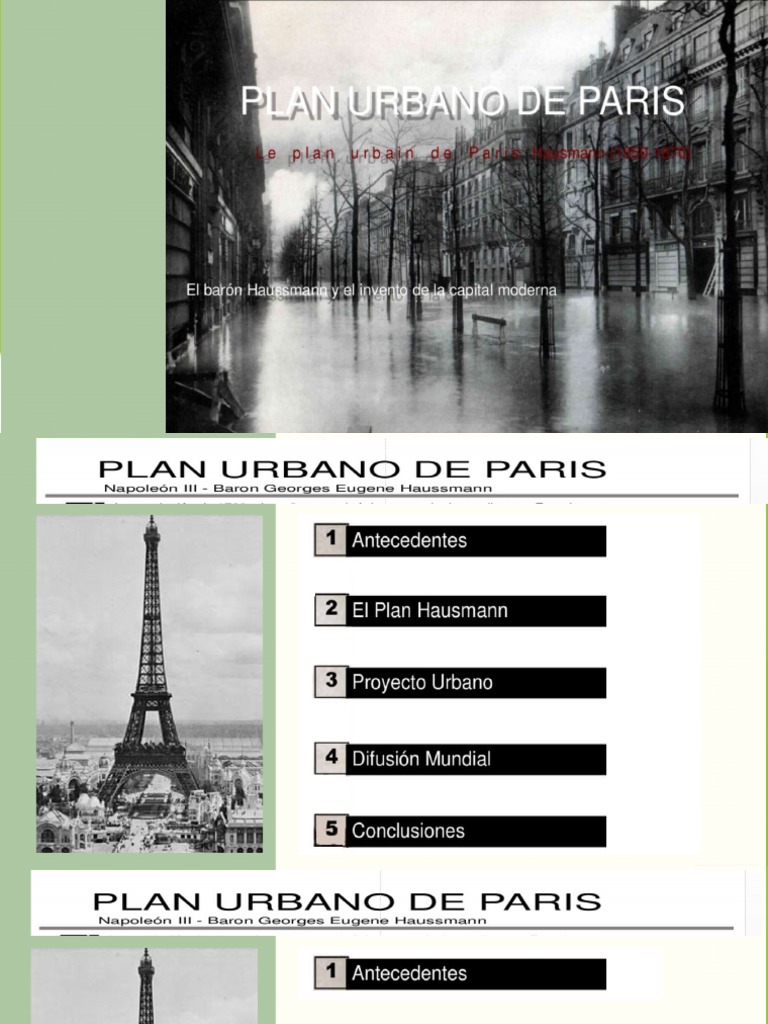 Plan Urbano de Paris | PDF