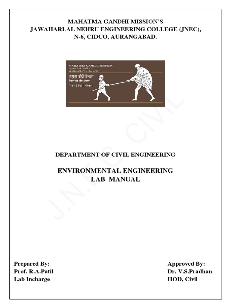 EE Lab Manual CIVIL 2018-19 - Modified | PDF | Ph | Chemistry