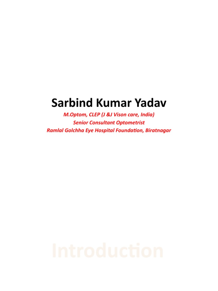 Pediatric Refraction Challenges and Guidelines | PDF | Eye | Senses