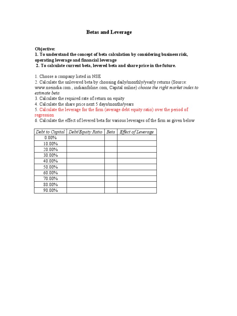 beta-calculation-practical-pdf