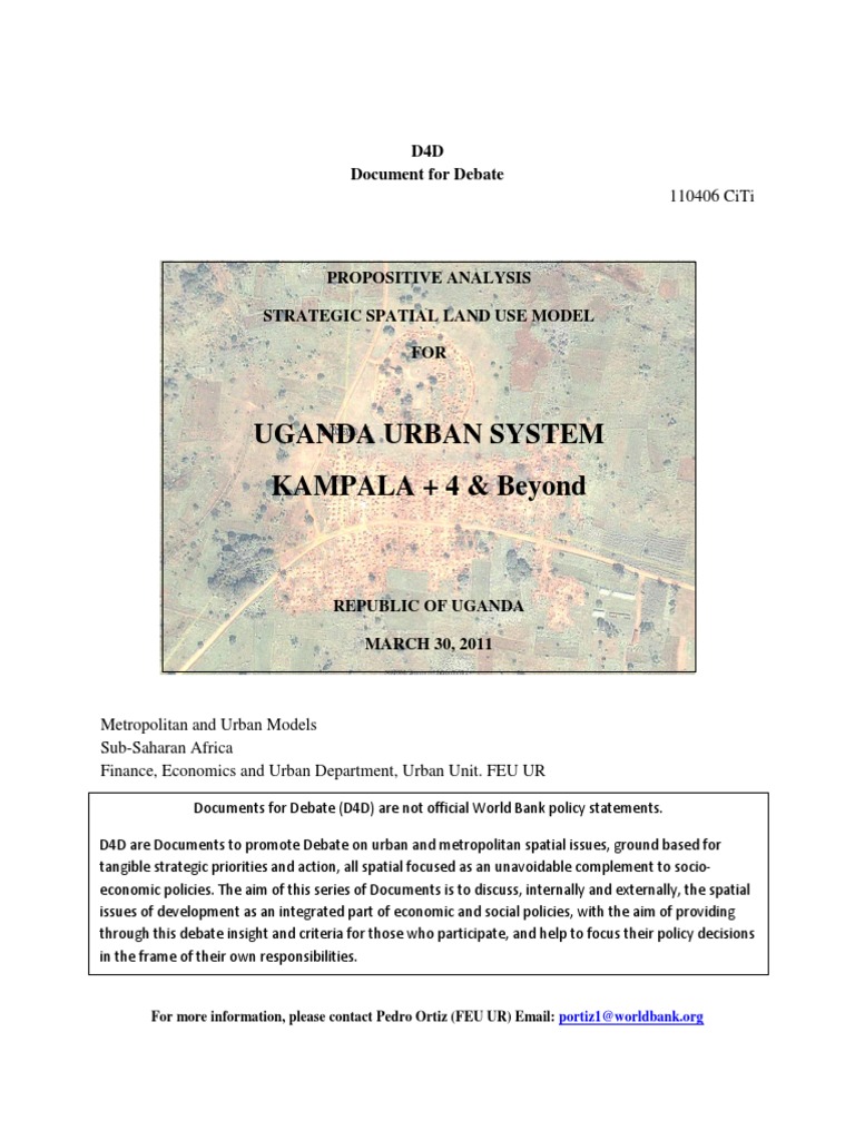 D4D Uganda Top5 Propositive Analysis | PDF | Infrastructure | Economies