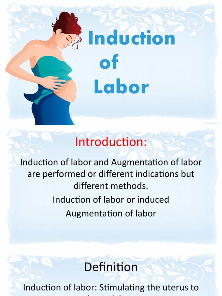 Induction of Labor | PDF | Childbirth | Human Reproduction