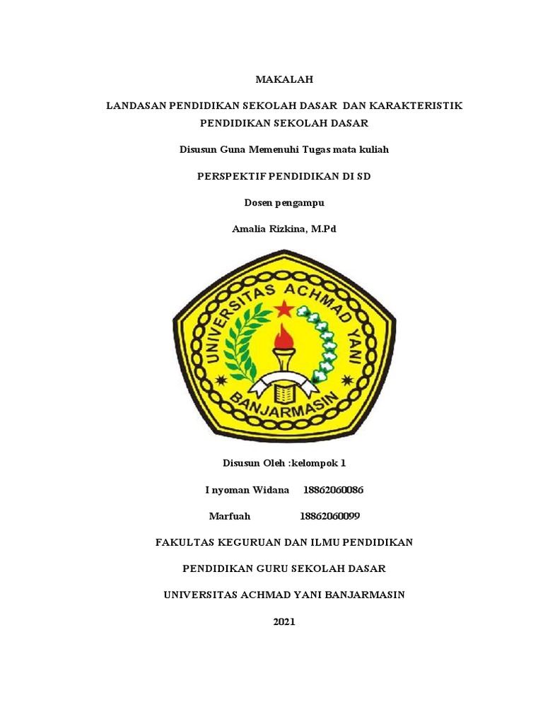 Makalah Perspektif Pendidikan | PDF