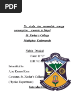 Acknowledgement | PDF | Solar Energy | Energy Development