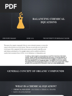 Balancing Chemical Equations Guide | PDF | Chemistry | Physical Chemistry