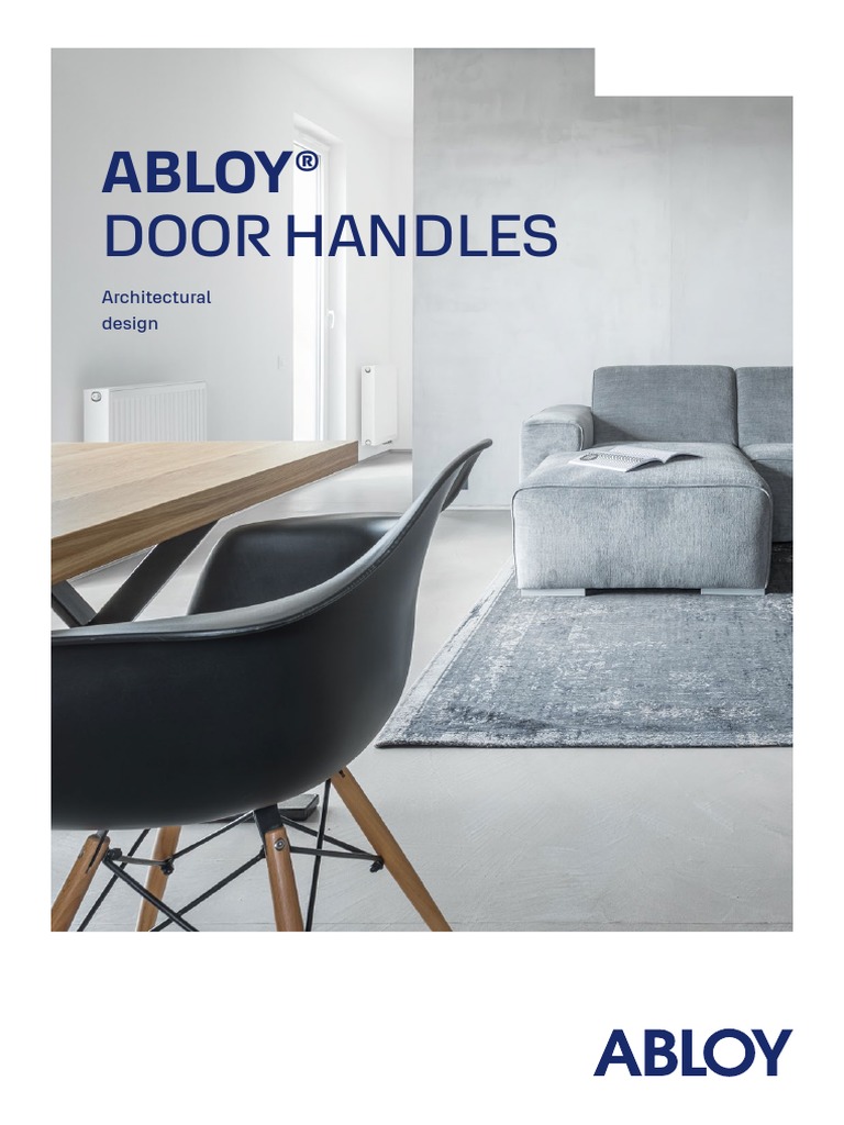 ABLOY Handles A4 Catalogue WEB Singlepages | PDF | Door | Components