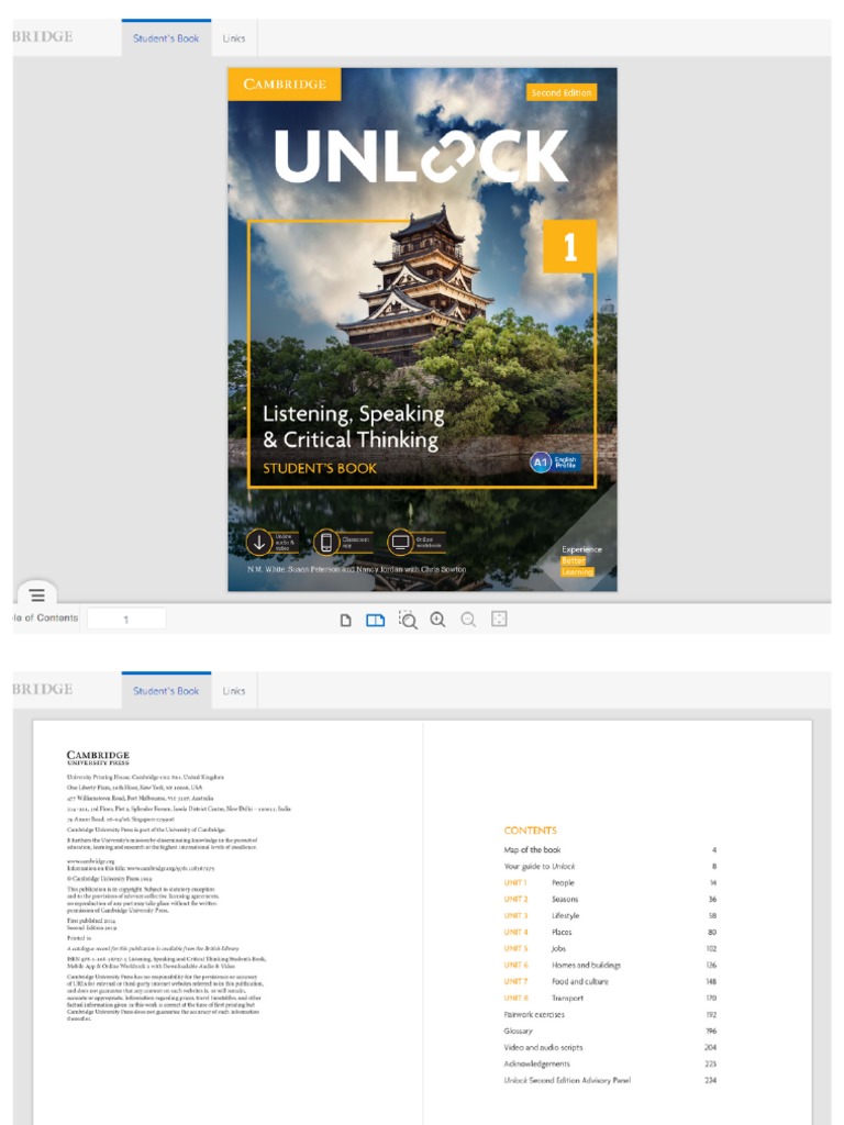 UNLOCK 1 - Listening - Speaking & Critical Thinking | PDF