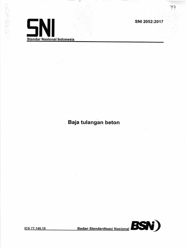 Sni 2052-2017 | PDF