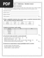 NASTAVNI LISTIĆ Gradivne I Zbirne Imenice - A | PDF