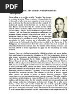 Biography of Gregorio Y. Zara | PDF