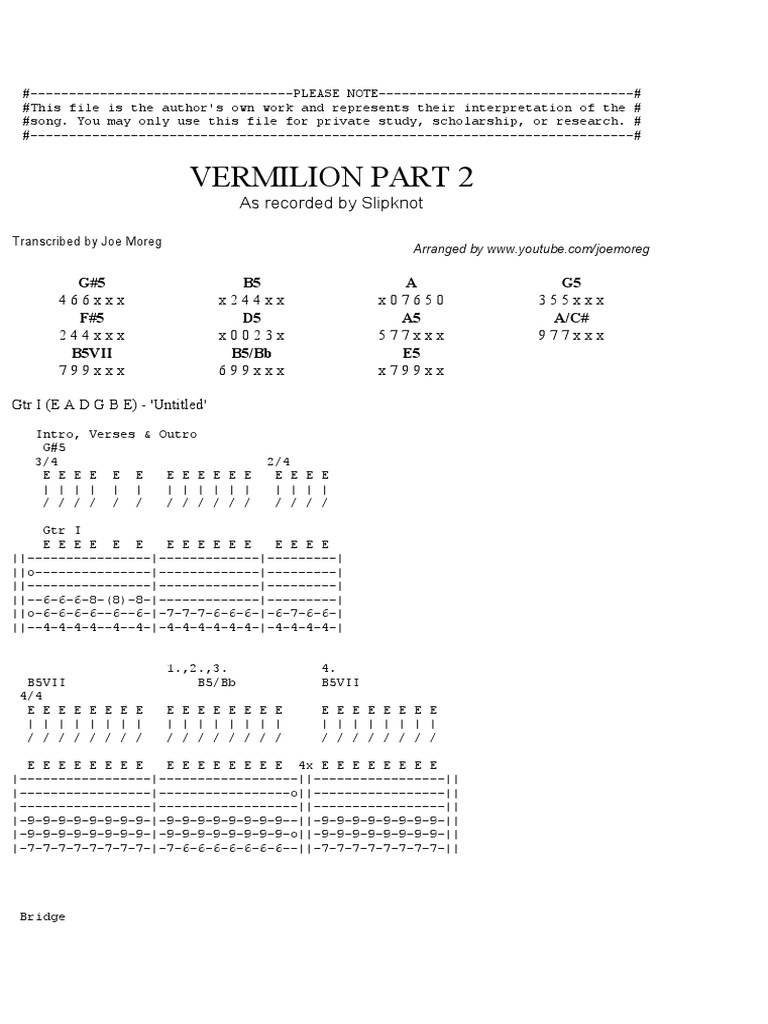 Vermilion, Pt. 2 | PDF | Tecnologia e Engenharia