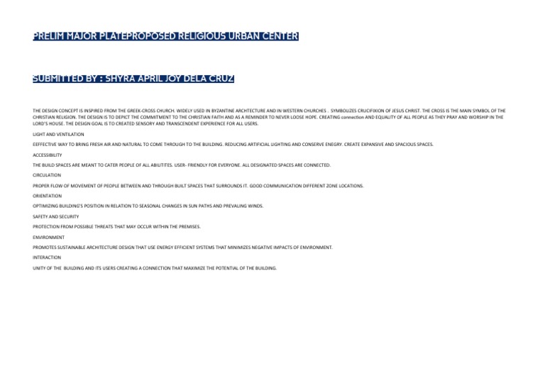 Design Concept | PDF