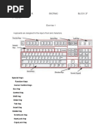 Parts of Keyboard | PDF