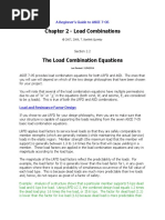 ASCE 7-05 - The Loads Combinations PDF | PDF | Structural Load | Yield ...