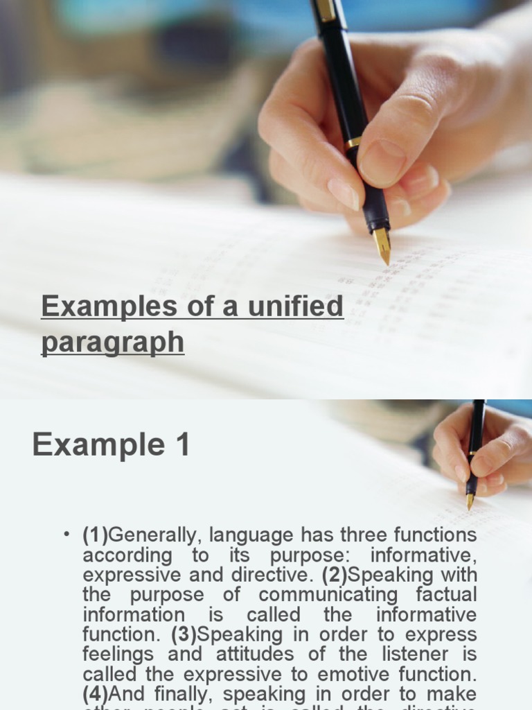 Examples of A Unified Paragraph | PDF | Monastery | Writers