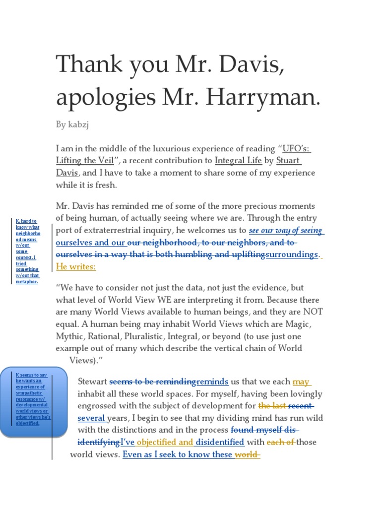 Thank You MR | PDF | Blog | Cognition