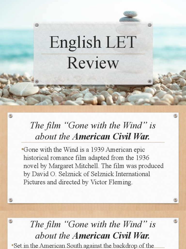 English LET Review | PDF