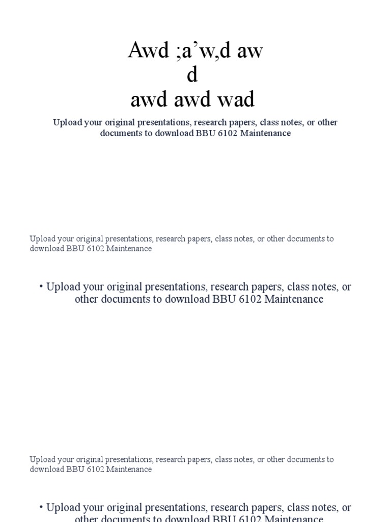 Awd A'w, D Aw D Awd Awd Wad | PDF | Home & Garden | Computers