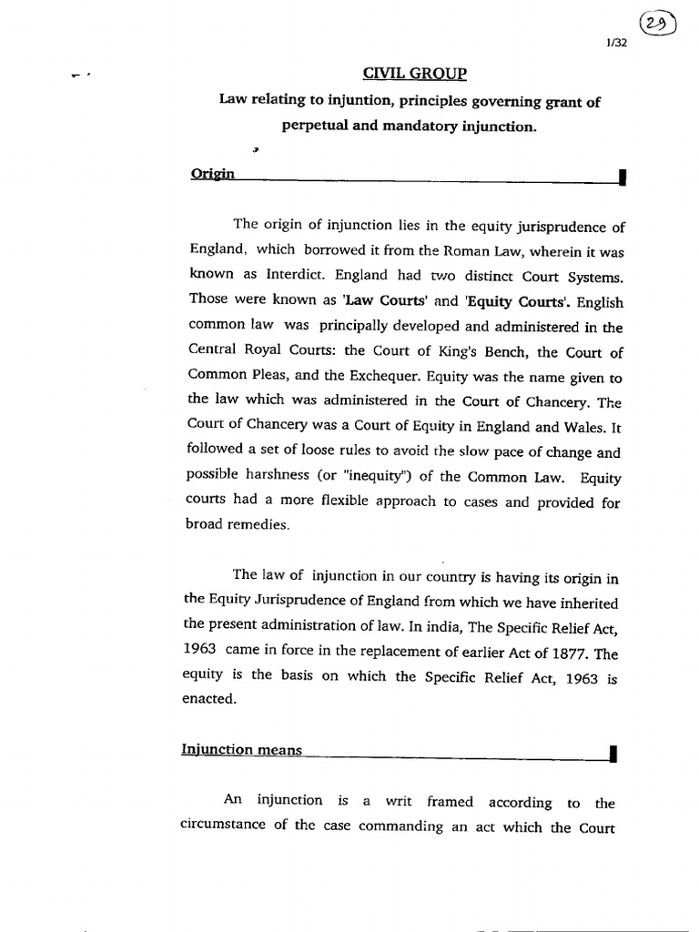 Temporary Injunction | PDF