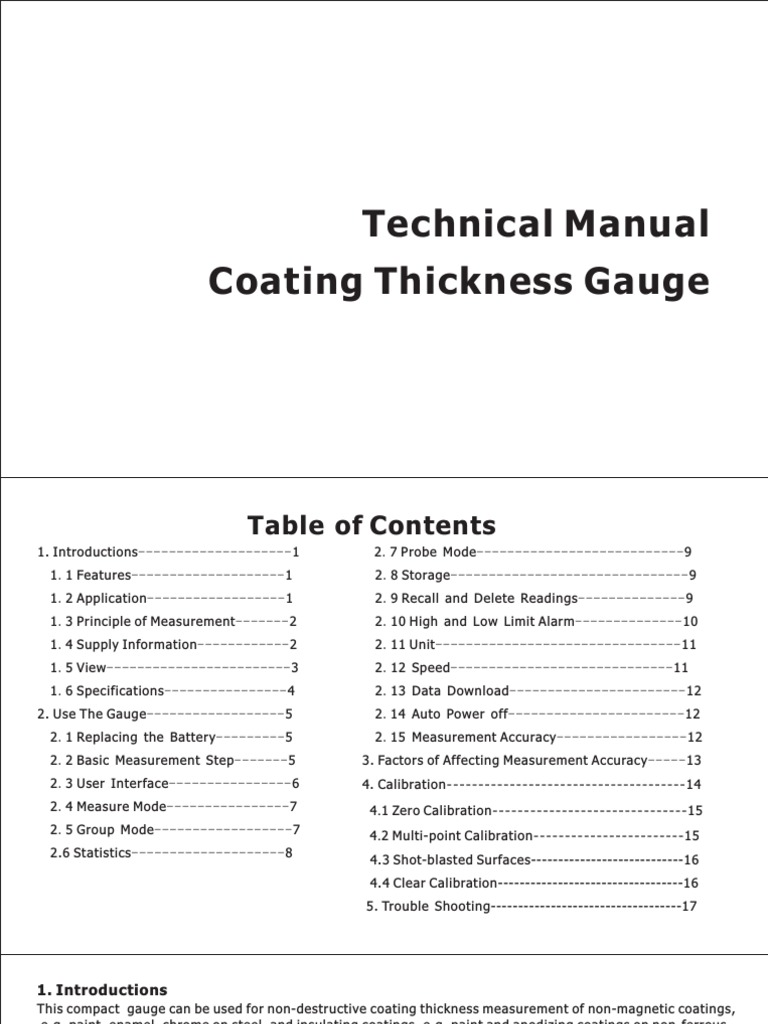 EC-770 User Manual | PDF | Calibration | Accuracy And Precision