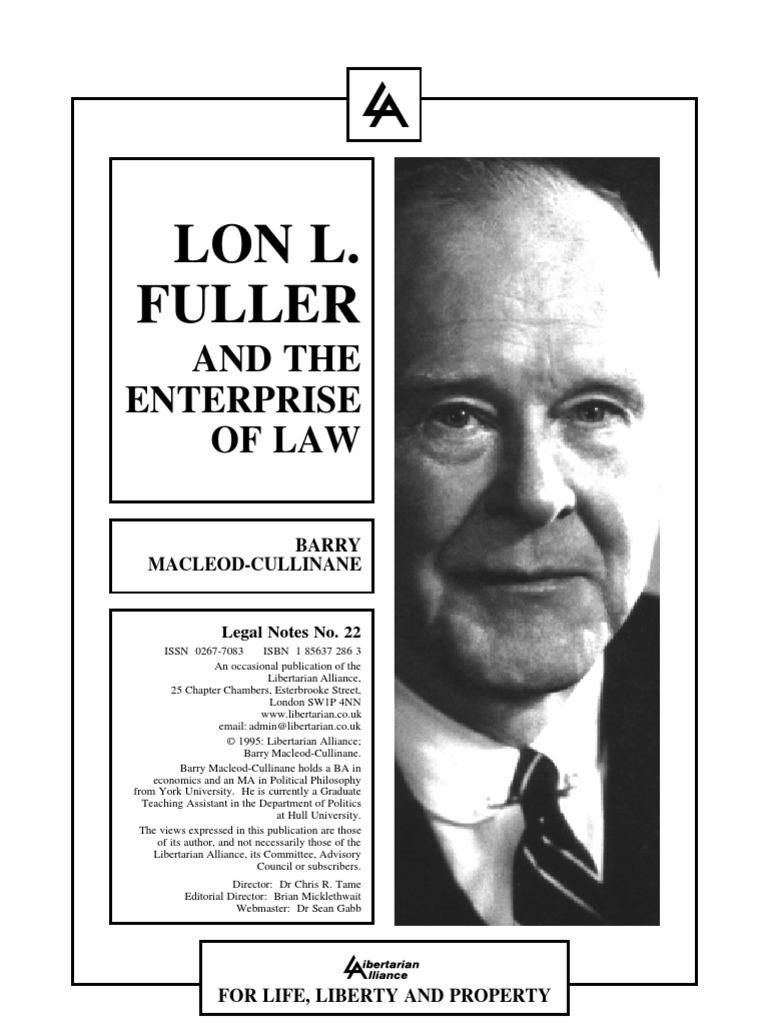 lon fuller | Positivism | Morality