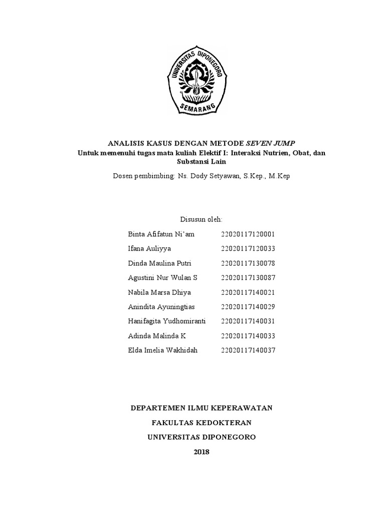 Analisis Kasus Dengan Metode Seven Jump | PDF