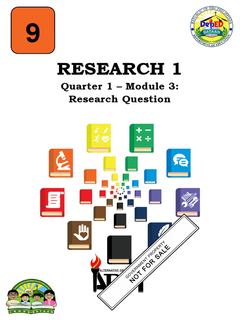 RESEARCH1 Q1 Mod3 Researchquestion v4 Final | PDF | Quantitative ...