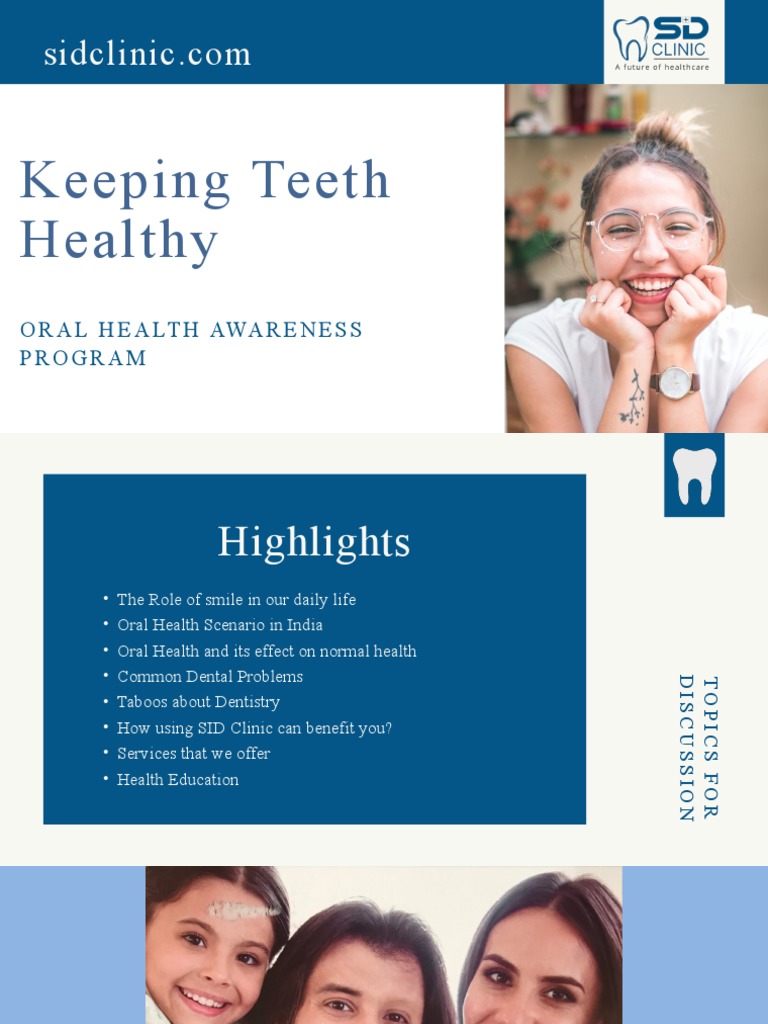Oral Health Awarness Final | PDF | Dentistry | Tooth