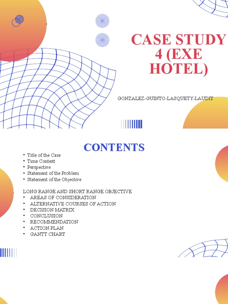 Group 4 Case Study (Exe Hotel) Final | PDF | Marketing | Marketing Strategy
