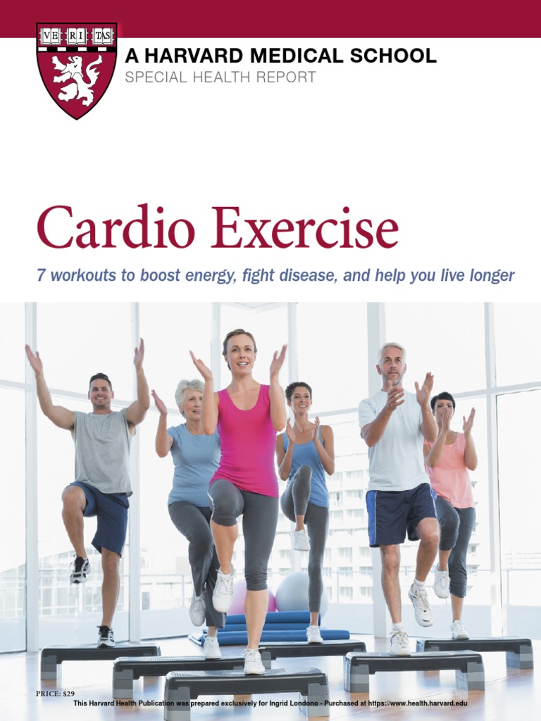 Cardio Exercise Harvard Health | PDF | Aerobic Exercise | Heart Rate