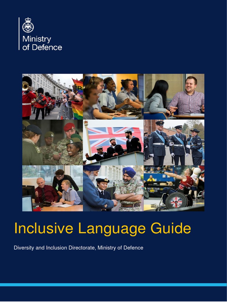 Inclusive Language Guidance v1 O | PDF | Gender | Gender Studies