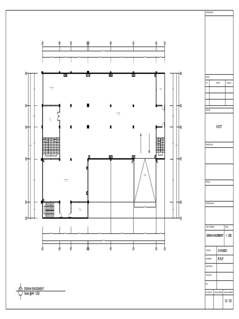 DENAH BASEMENT | PDF