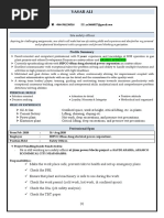 WORK PERMIT RECEIVER RESUME Latest | PDF