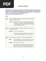 Dialogue Rules Handout | PDF | Punctuation | Notation