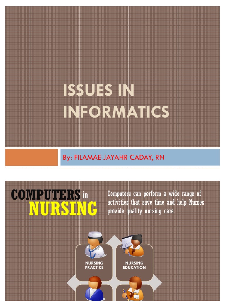 Challenges in Nursing Informatics | PDF | Health Informatics | Health Care