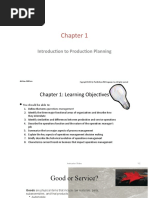 Stevenson 14e Chap001 | PDF | Operations Management | Supply Chain