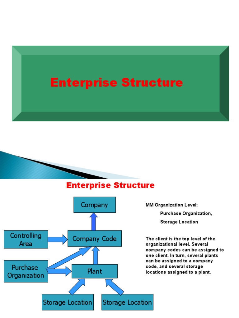 SAP Enterprise Structure Overview | PDF | Procurement | Valuation (Finance)
