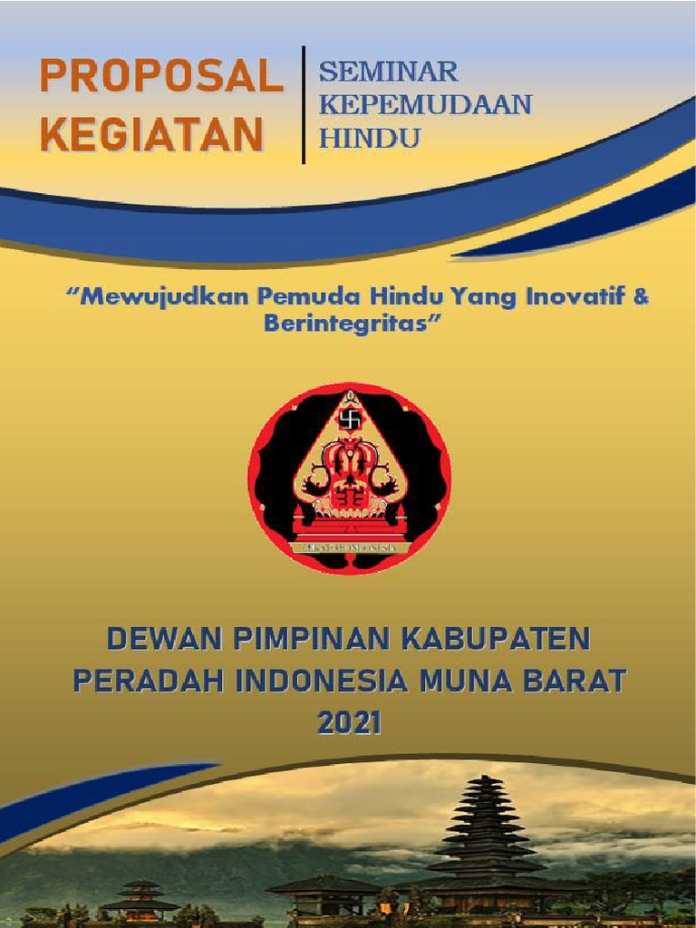 Proposal Kegiatan Seminar | PDF