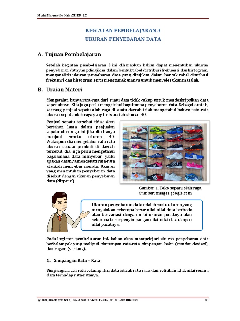 Ukuran Penyebaran Data1 | PDF