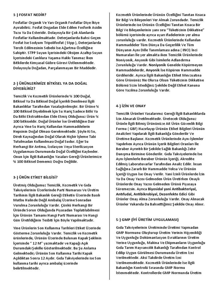 Fosfat | PDF