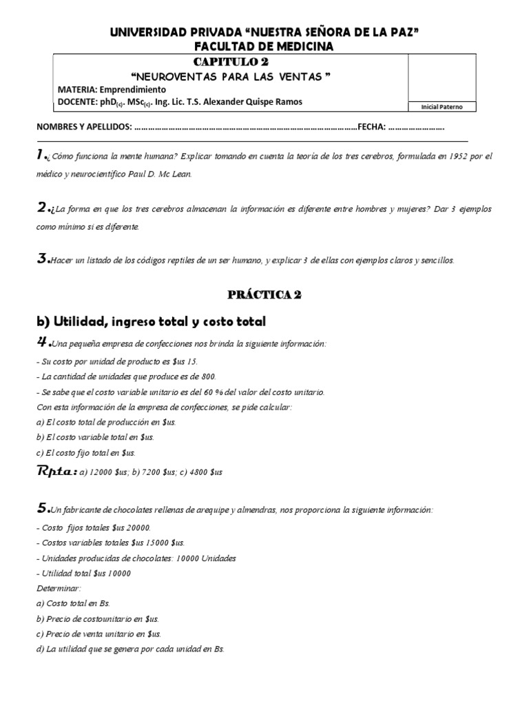 Práctica 2 | PDF | Economias