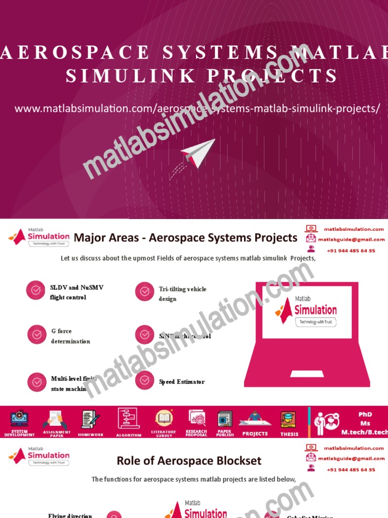 Aerospace Systems Matlab Simulink Projects | PDF | Latitude | Flight