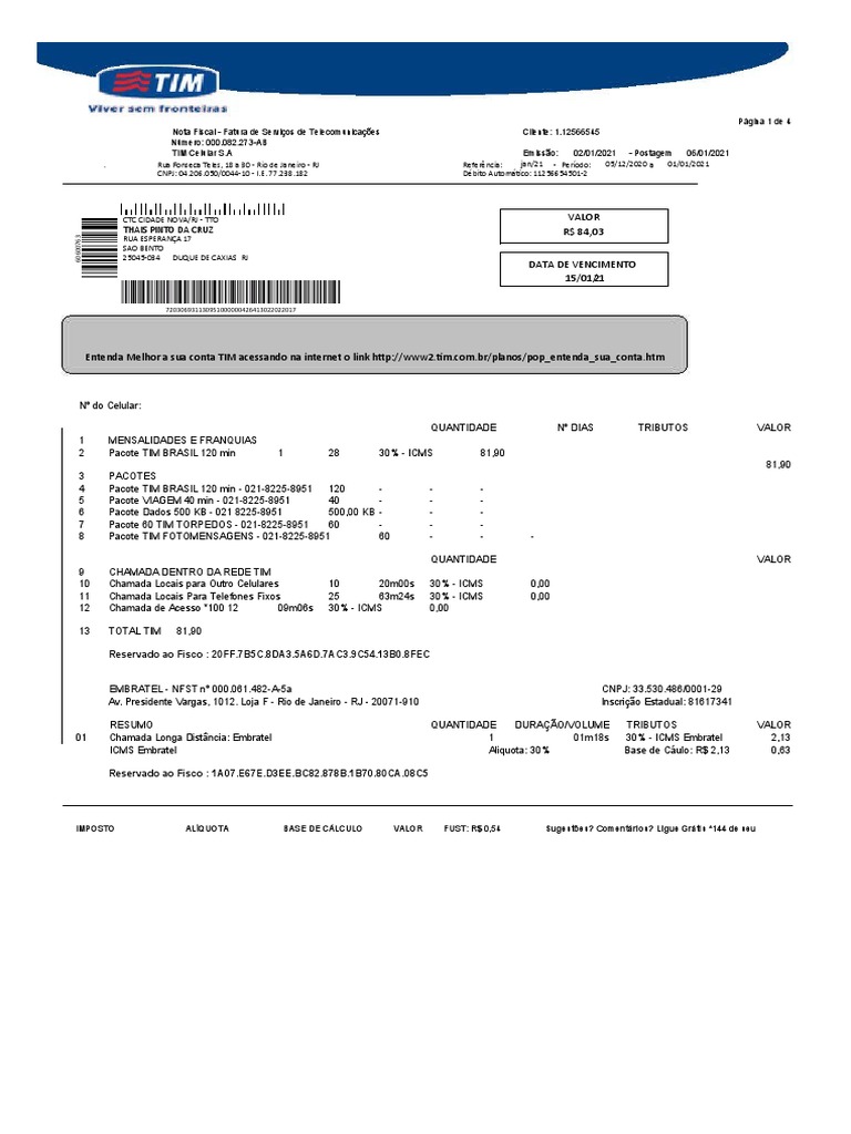 Comprovante de Residencia BOM - Editável - XLSXK | PDF | Equipamento de telefonia móvel (usuário ...