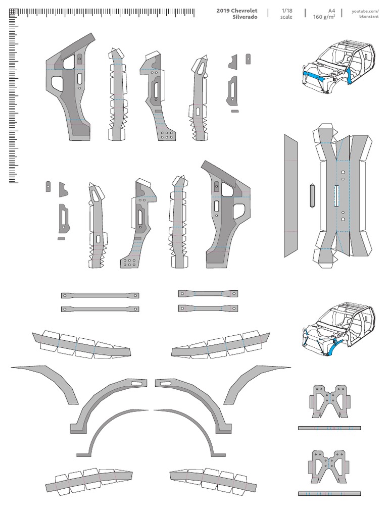 Modelos 1/18 do Chevrolet Silverado | PDF