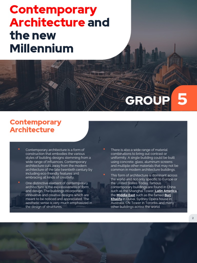 Contemporary Architecture and The New Millenium | PDF | Architectural ...